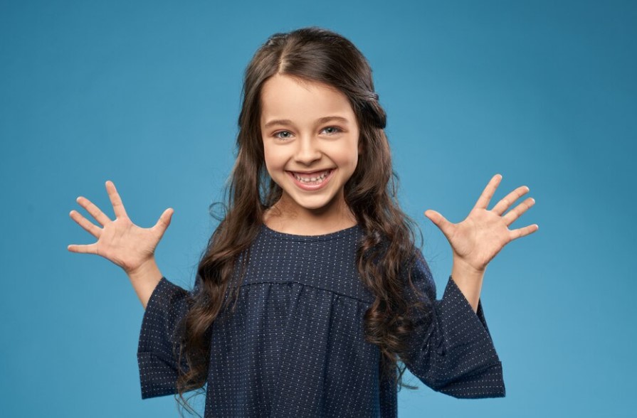 Girl Model Comp Cards - Embracing Innocence and Talent