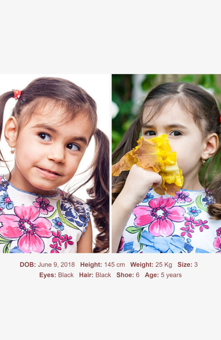 Model Comp card Maker | Free