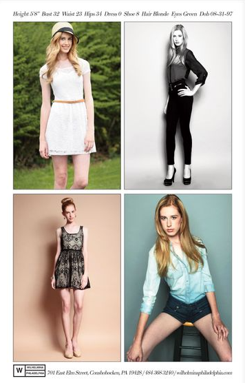 How to Make a Model Comp Card with Zibfy's Free Tools