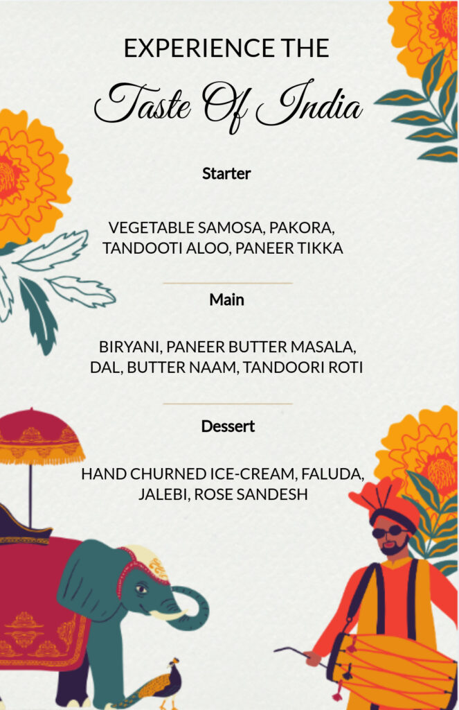 Food Menu